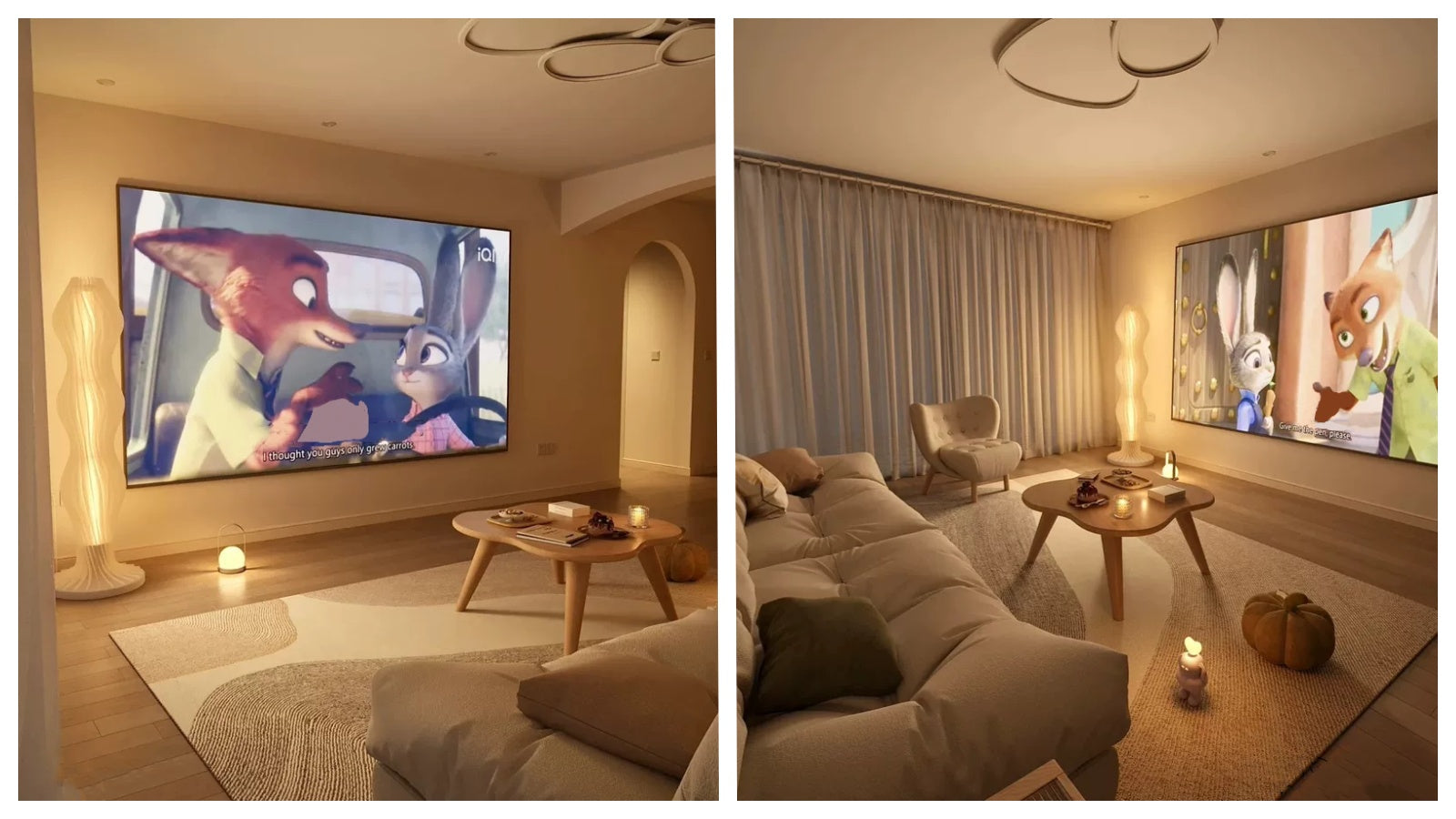 brightness of the projector – ProView Projector Screen